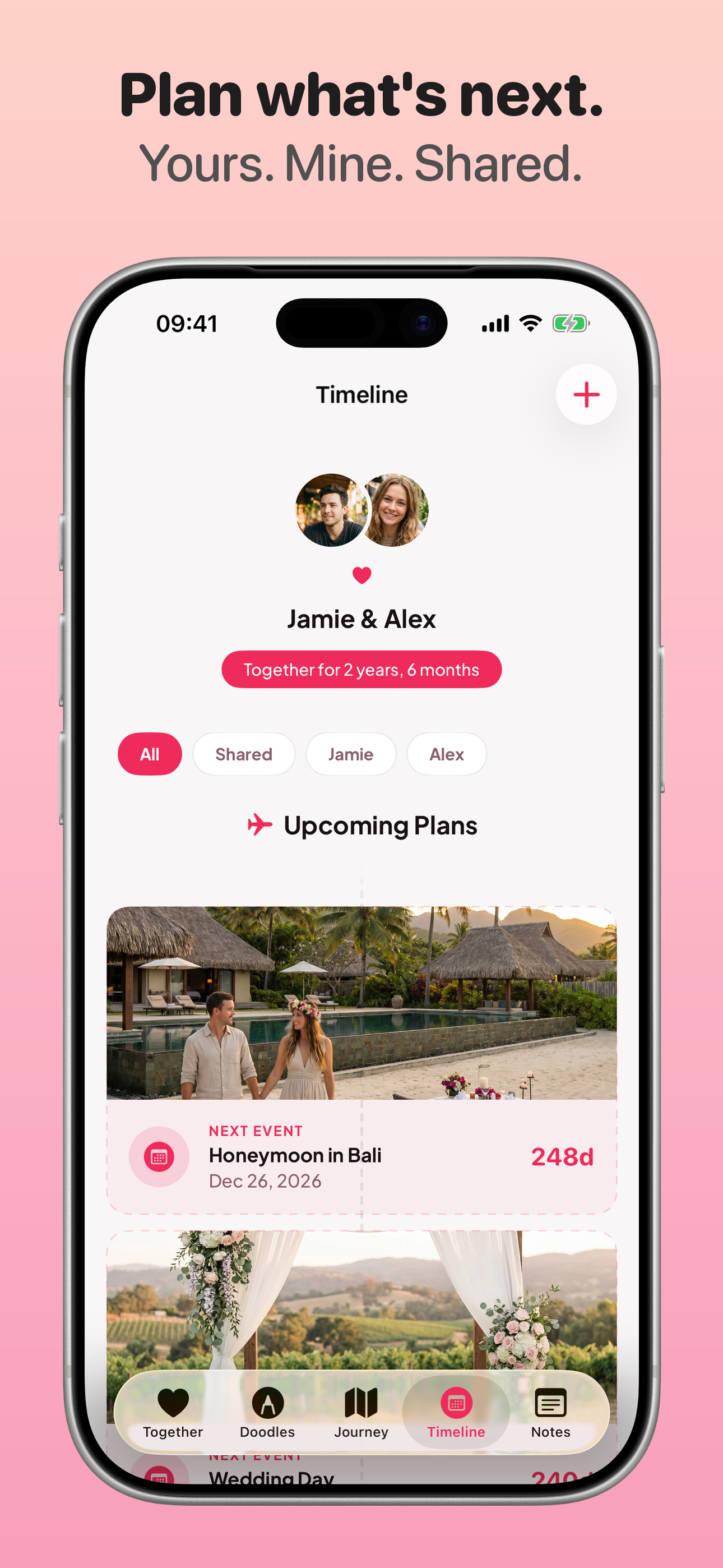 Together: Couples App - Your Private Space for Two